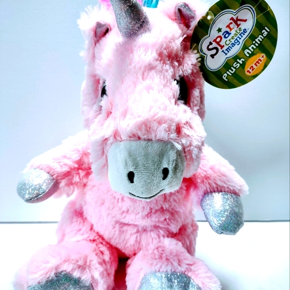 Spark Create Imagine | Toys | Spark Create Imagine Fuzzy Plush Pink 3 ...